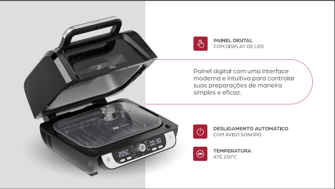 Conheça a WAP AIRFRY BARBECUE